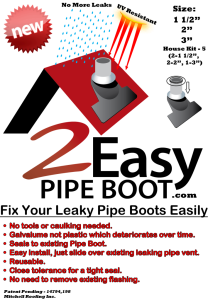 2 Easy Pipe Boot - Mitchell Roofing, Inc.